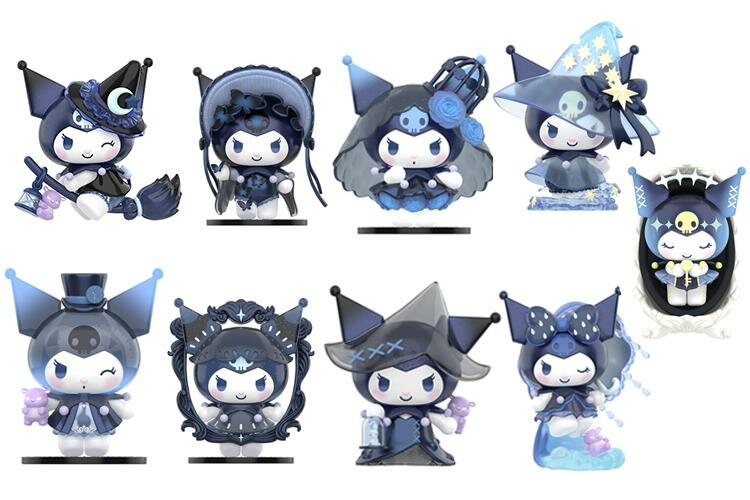 Набор фигурок унисекс TOP TOY x Sanrio Witches Festival Collection Kuromi, 3 Blind Boxes (Random Pick)