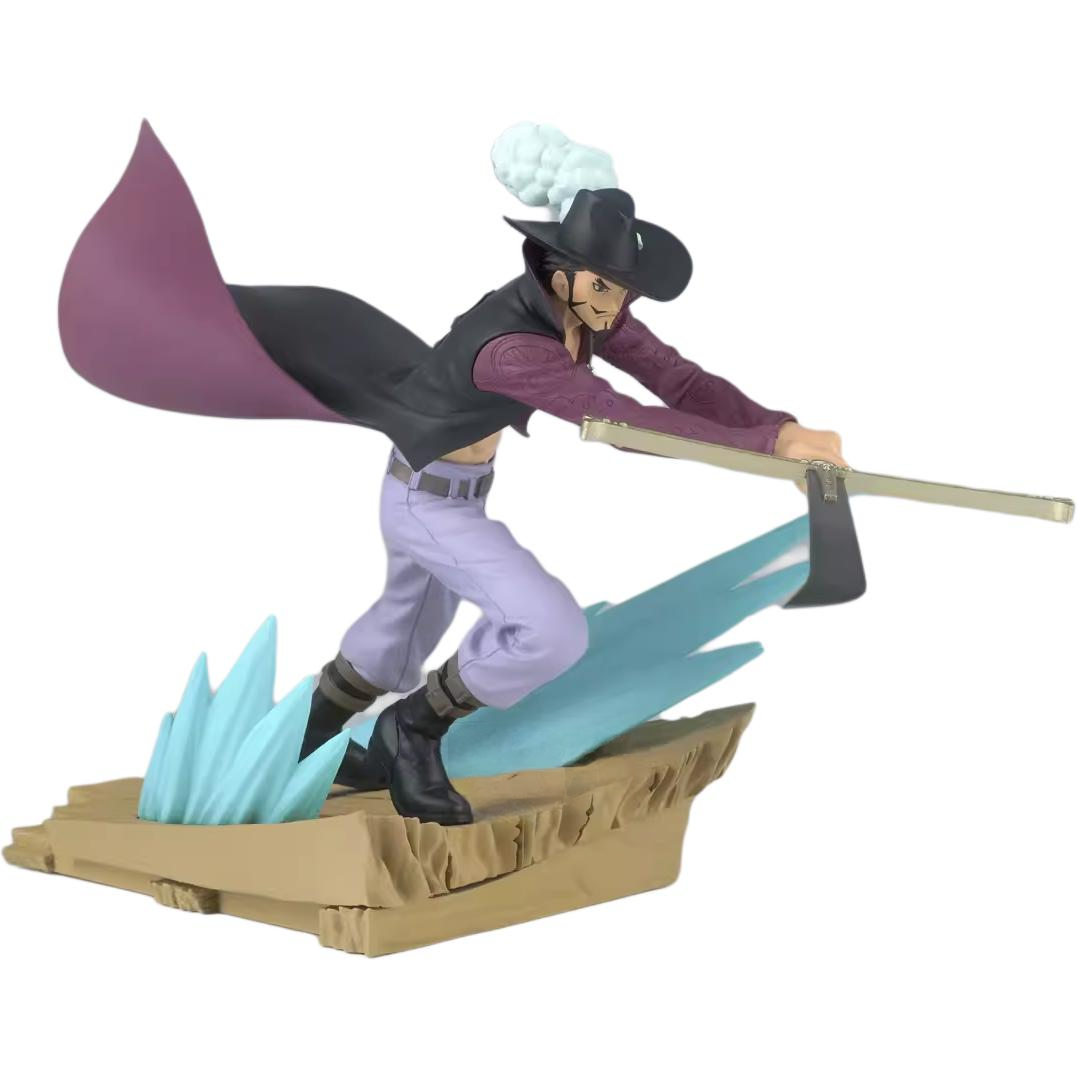 Фигурка унисекс BANPRESTO Dracule Mihawk One Piece, Zoro VS Hawkeye, Light Of Battle, Shadow Of Victory