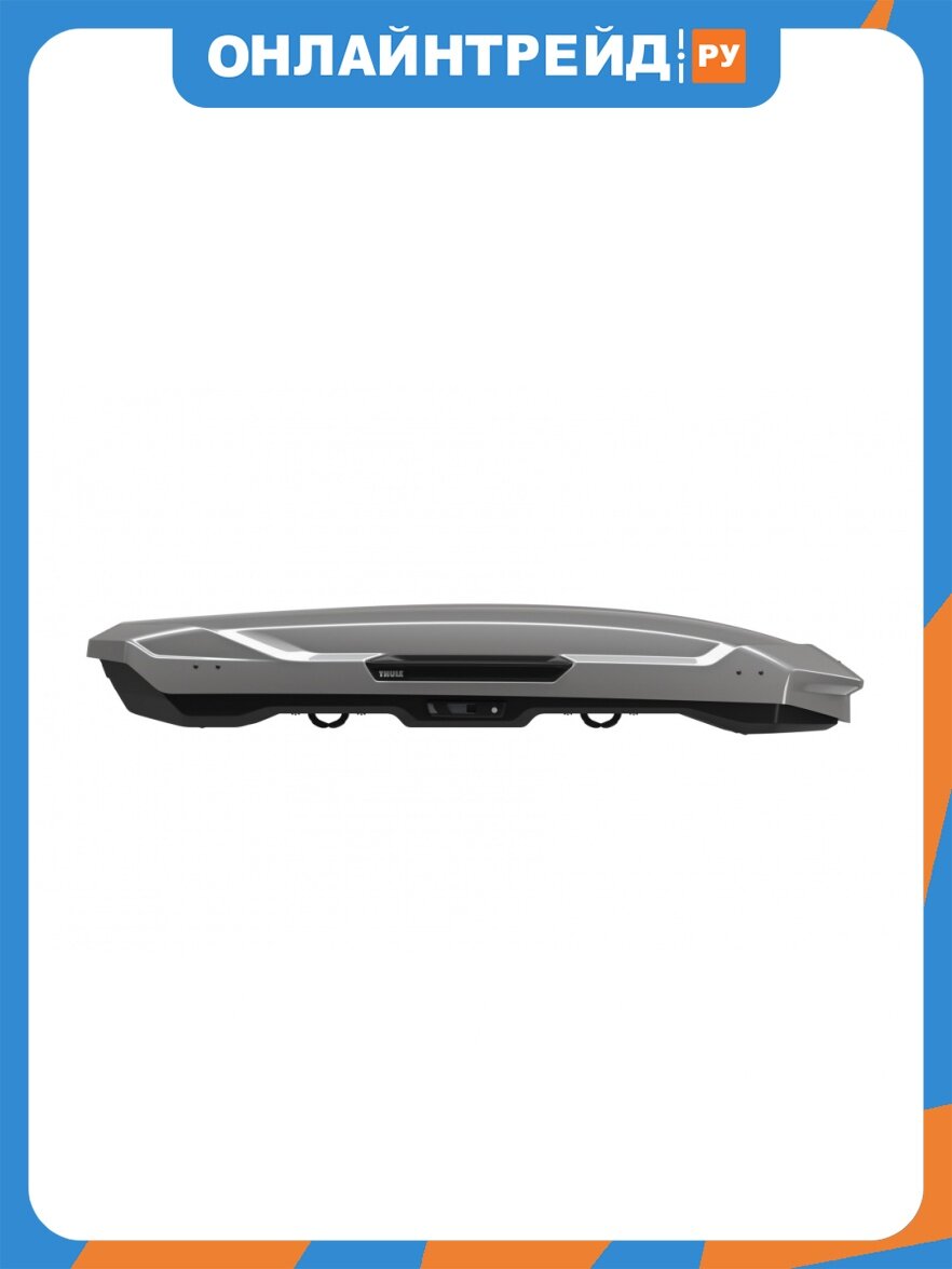Автомобильный бокс Thule Motion 3 XL Low, 216x89x35 см, титановый глянцевый, 400 л (639401)