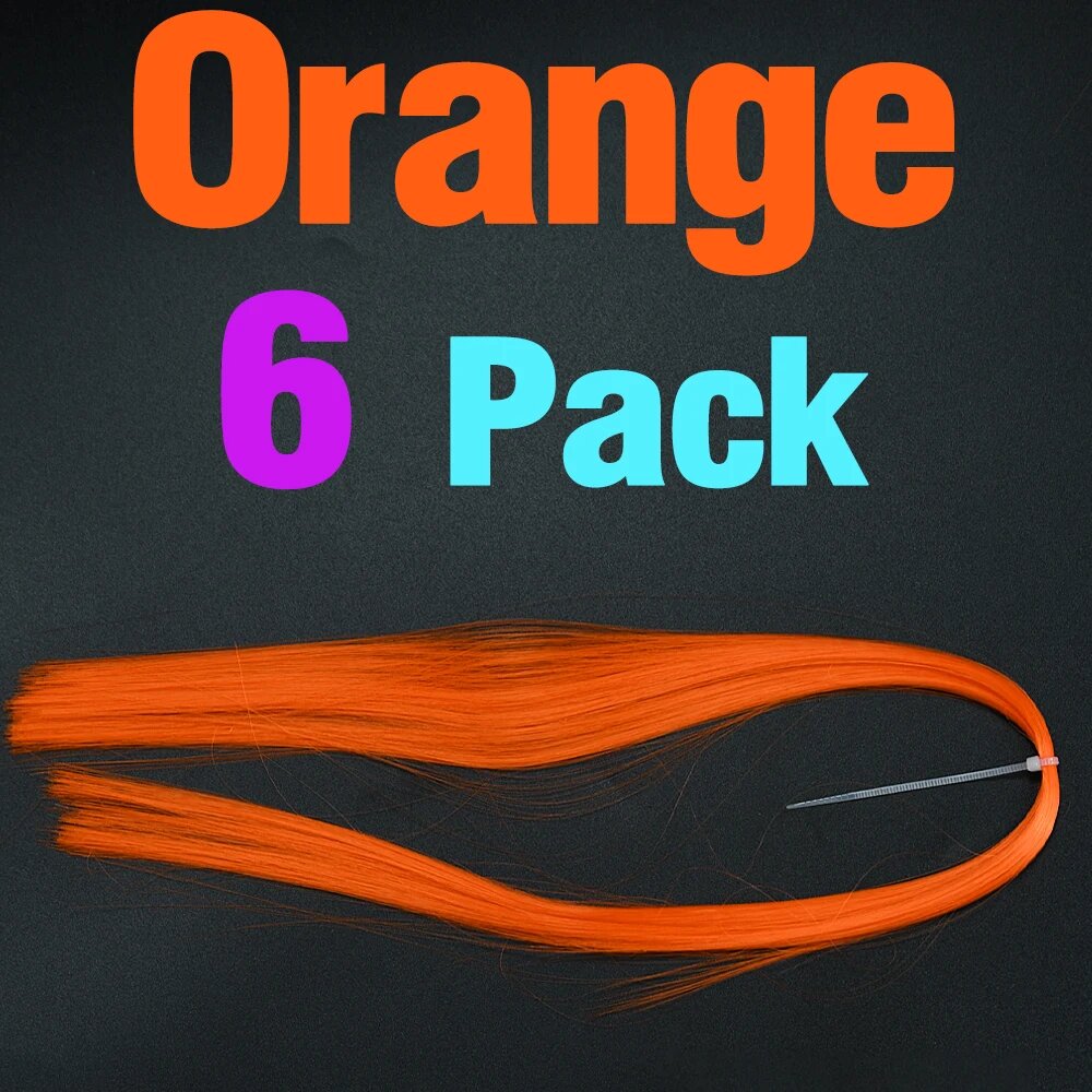 MNFT Плоские блесны для нахлыстовой рыбалки Оранжевый, Orange
