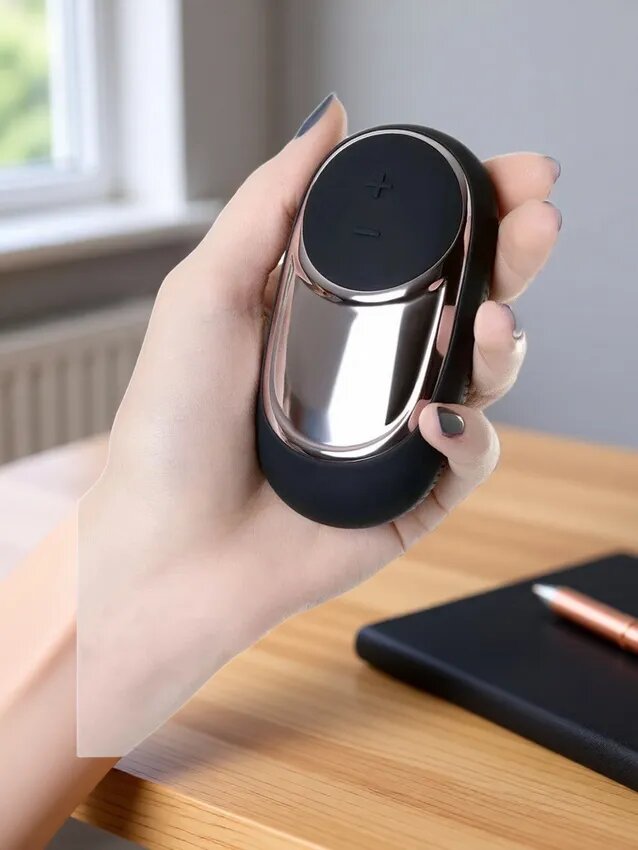 Мини-вибратор Satisfyer Dark Desire, черный, 9,2 см(в пакете)