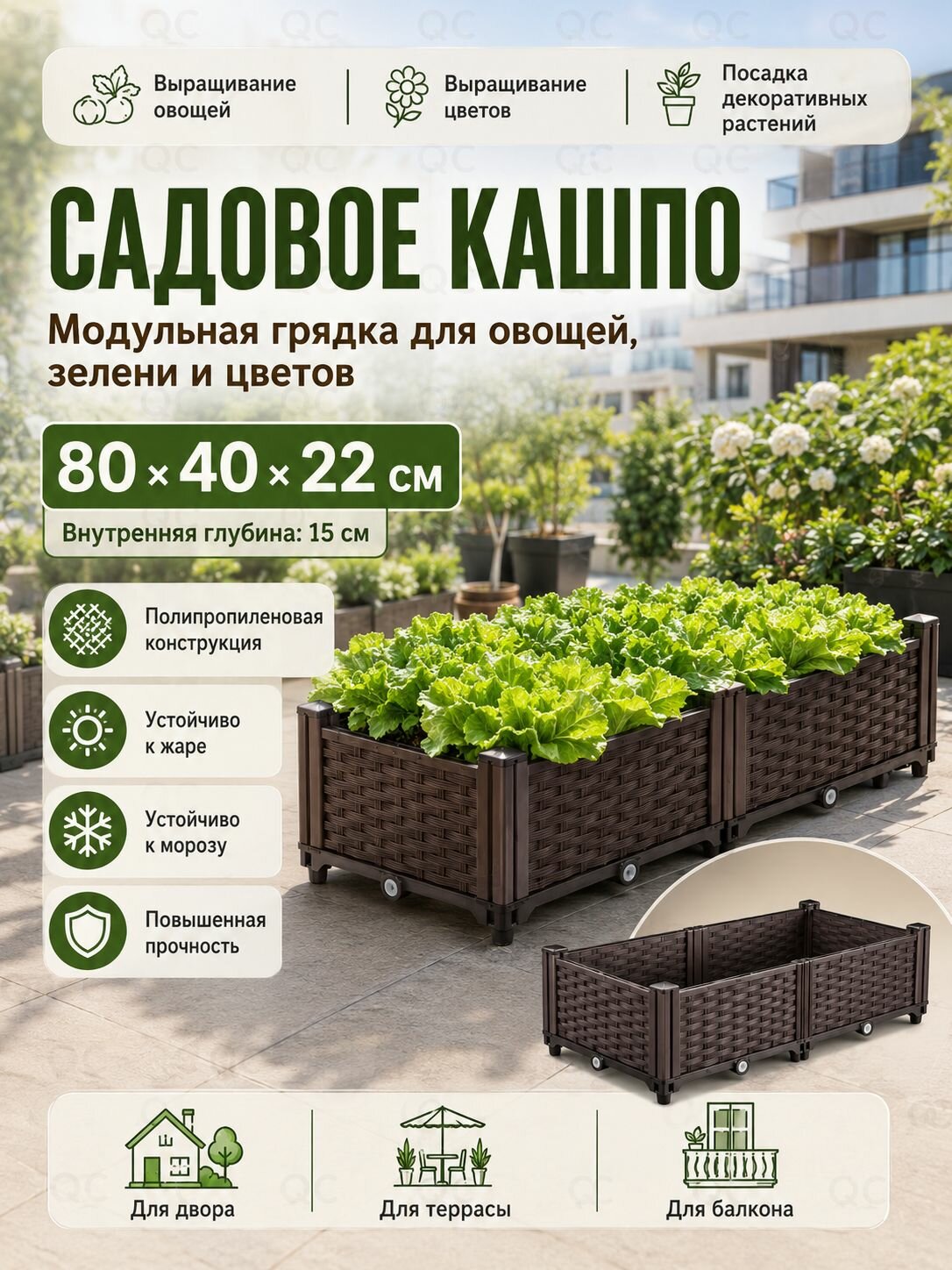 H&M Полотенце банное H&M, Хлопок, 70x140 см, медь, белый, 1 шт.