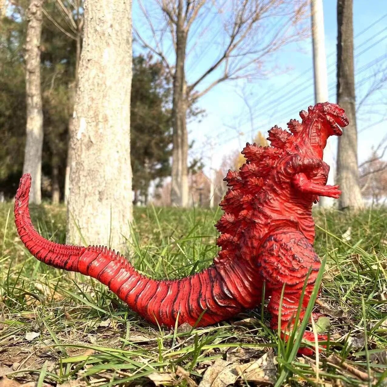 Bandai Godzilla King of Monsters, красный, 16cm