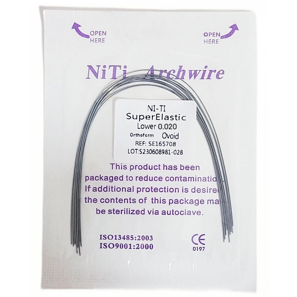 NiTi Archwire SuperElastic Lower 0.020