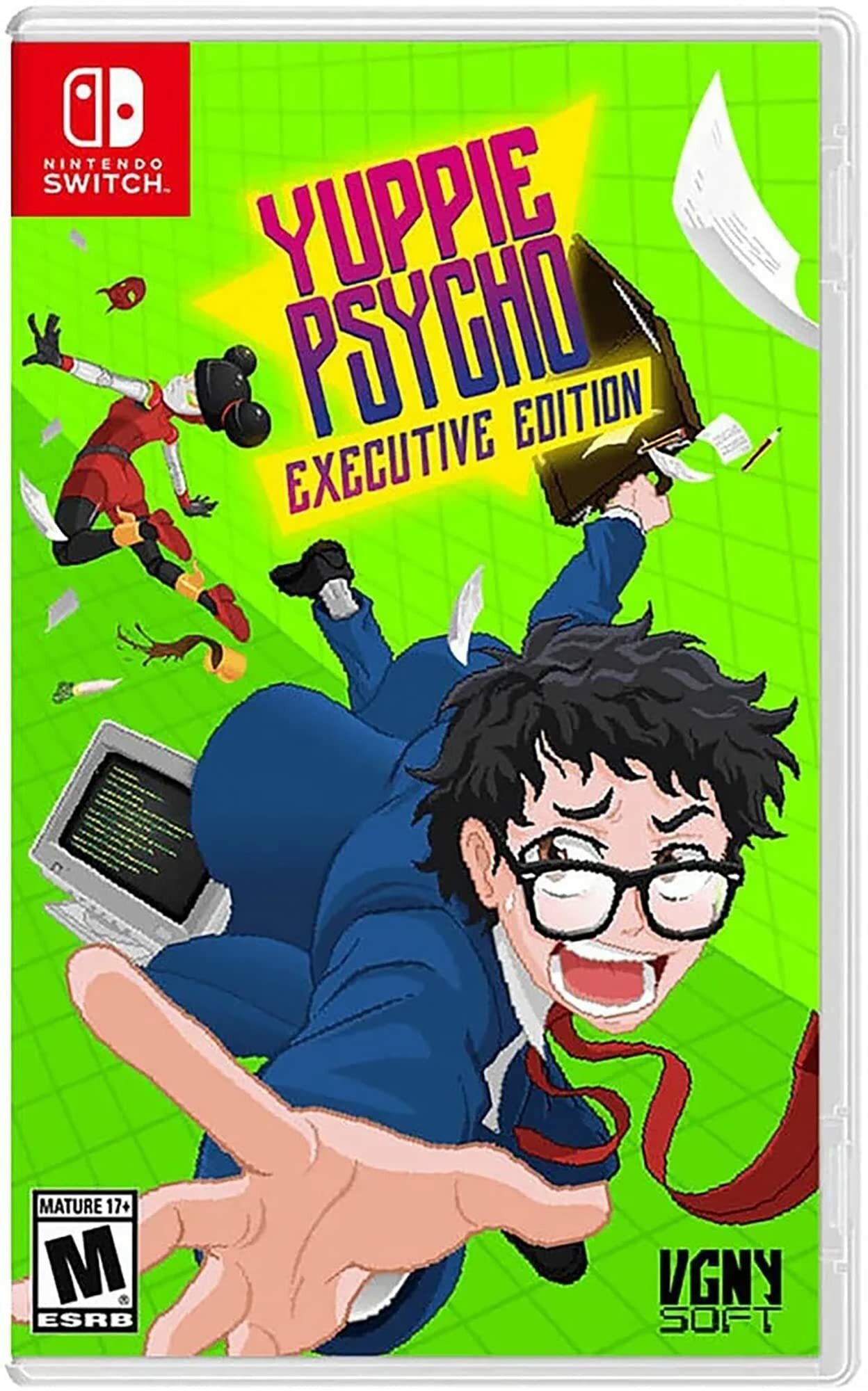 Игра Yuppie Psycho: Executive Edition (NSW/NSW2) (Nintendo Switch, Nintendo Switch 2, Русские субтитры)
