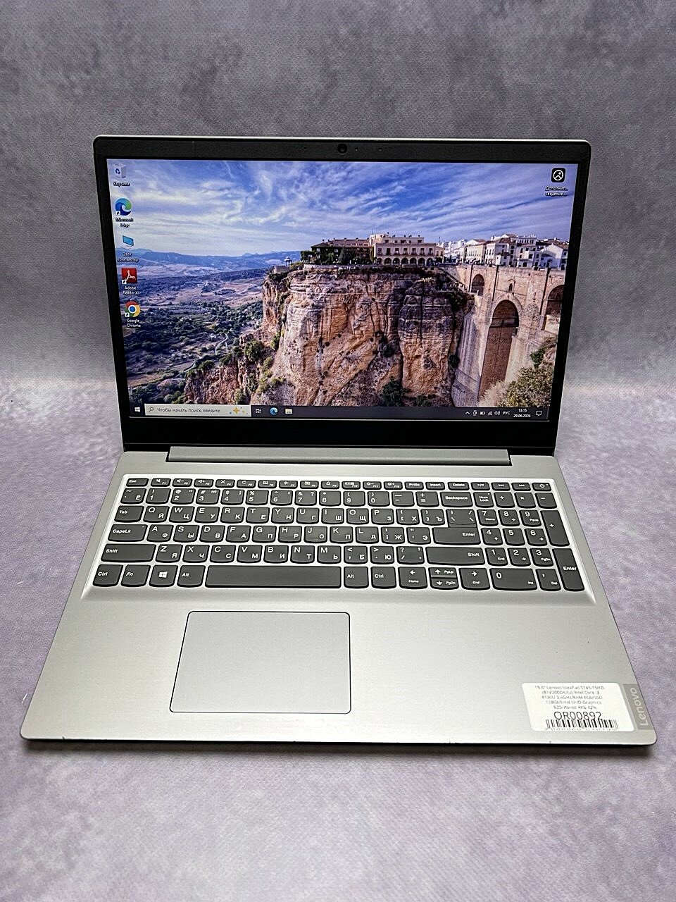 Ноутбук 15.6" Lenovo IdeaPad S145-15IKB (81VD00DKRU) Intel Core i3 8130U 3.4GHz/RAM 8Gb/SSD 128Gb/Intel UHD Graphics 620
