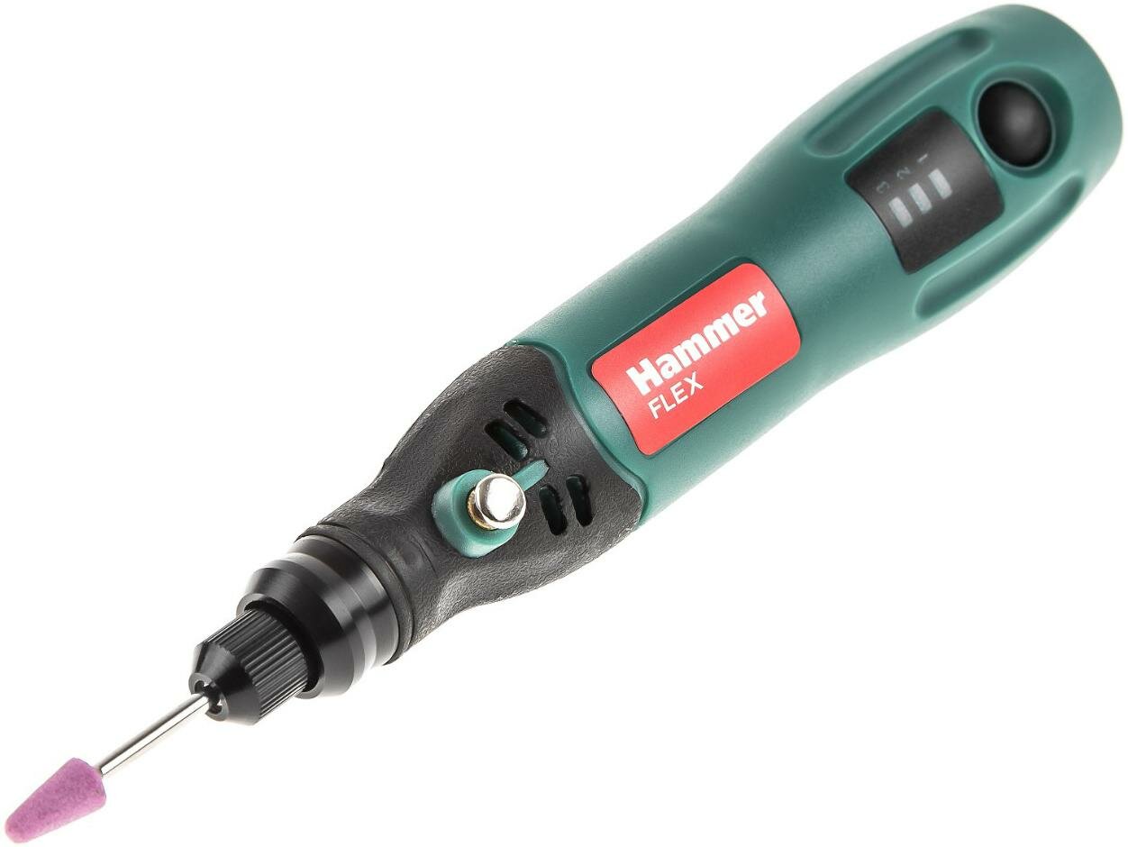 Дрель (мини) Hammer Flex AMD3.6Li USB 3,6В 2,4/3,2мм 5000/10000/15000об/мин Li-Ion