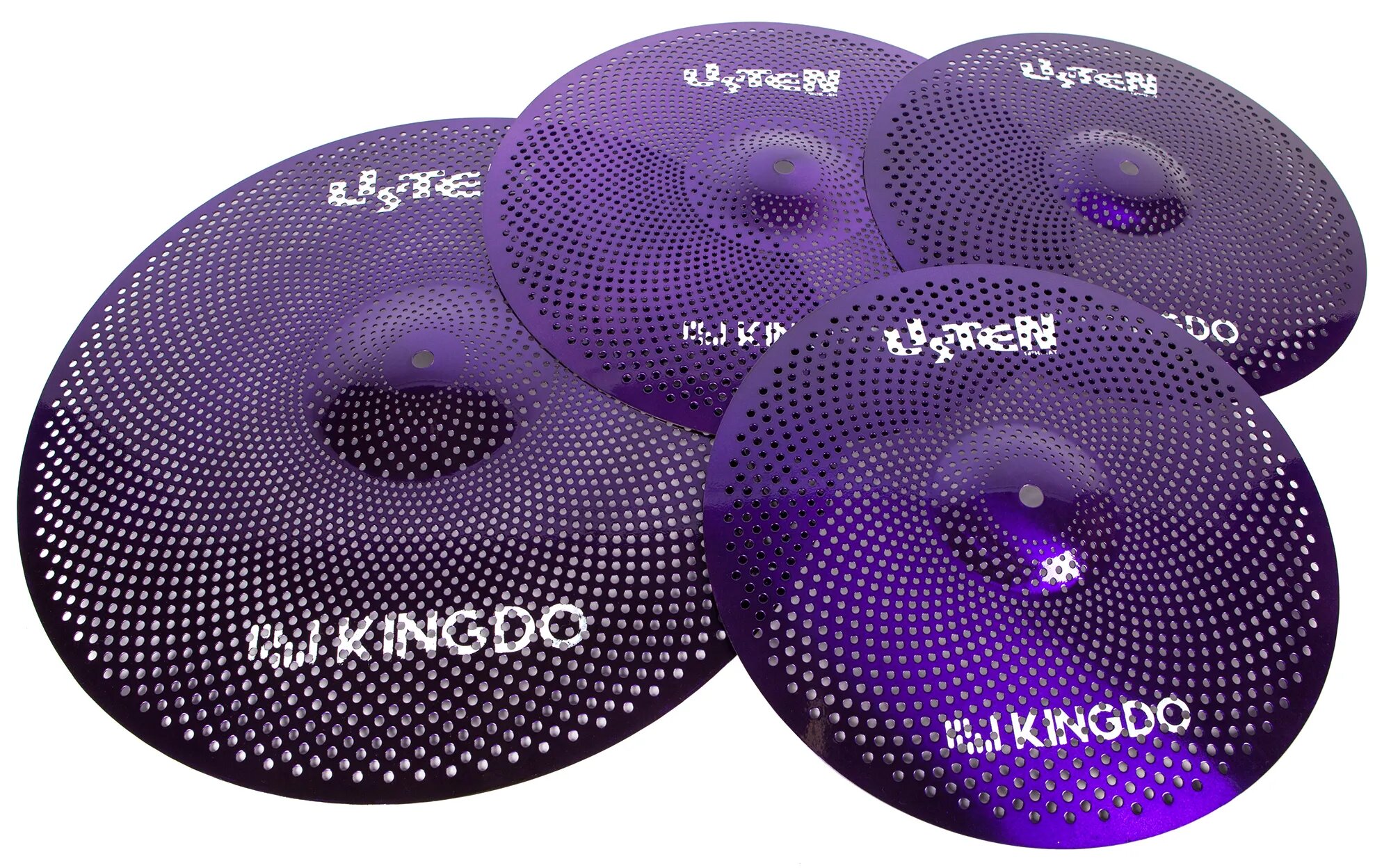 Комплект тарелок KINGDO LOW VOLUME SET 14"+16"+20" VIOLET