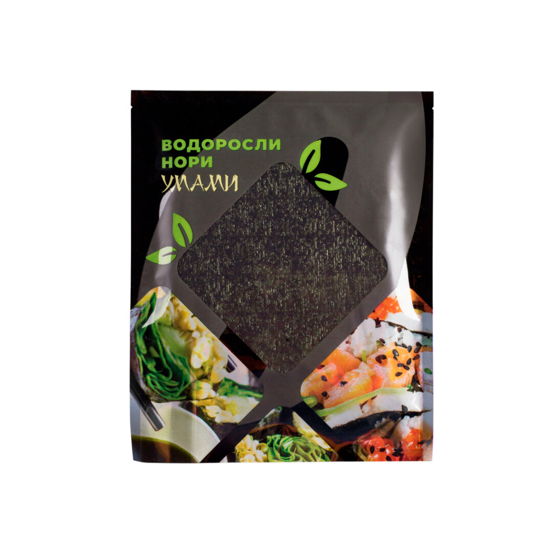 Водоросли Нори Умами для роллов и японской кухни, 100 л, 1 пачка 240г
