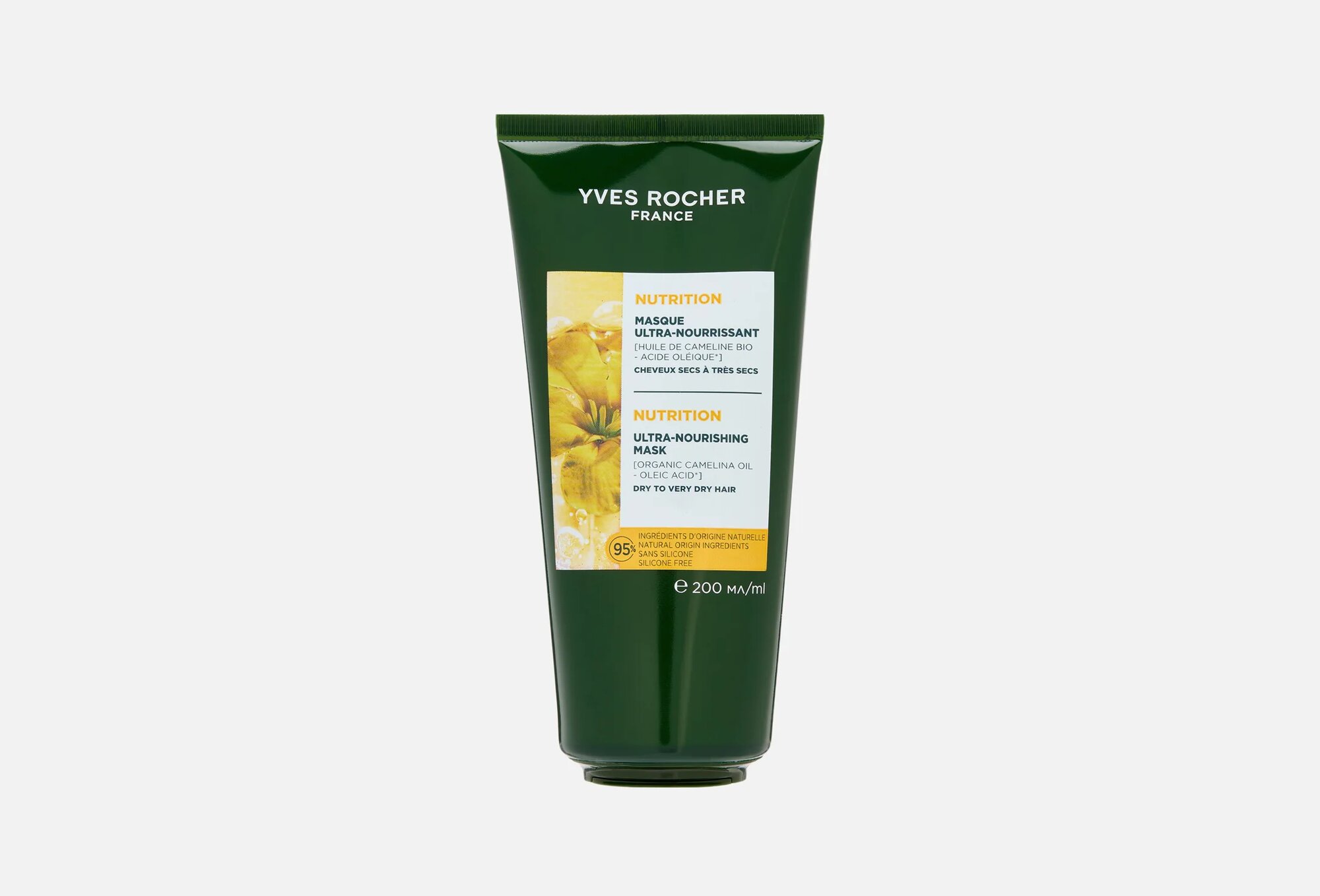 Yves Rocher Рыжик посевной Питательная маска для волос 200мл
