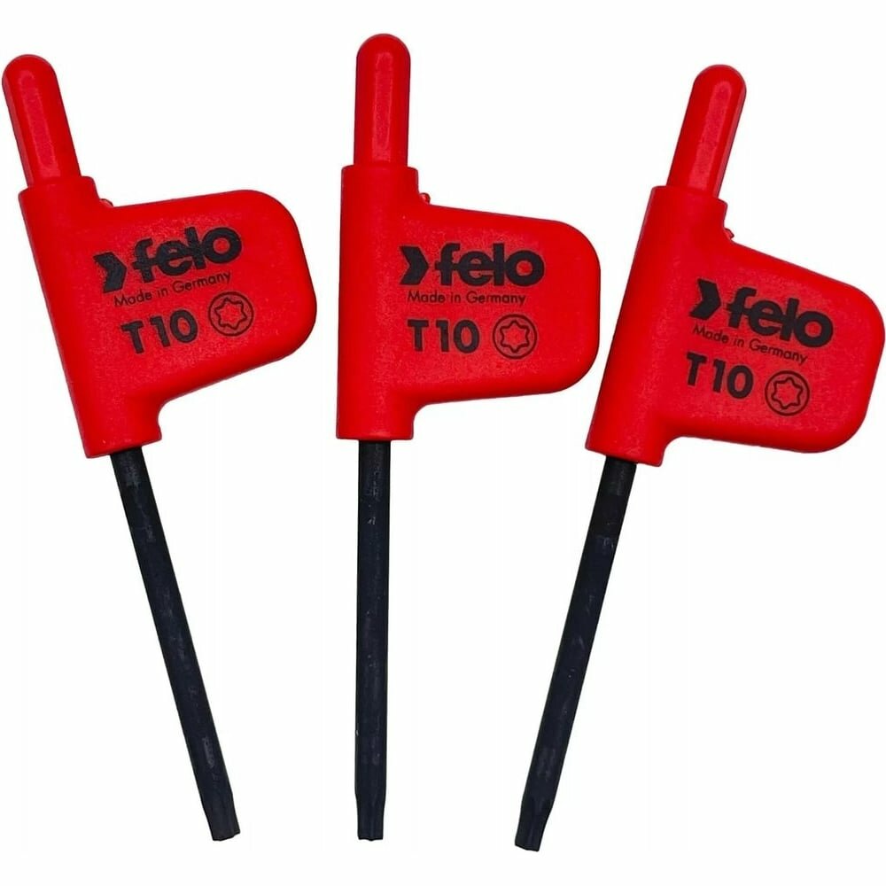 Флажковый ключ Felo TX10x37, упаковка 3 шт. 34811050