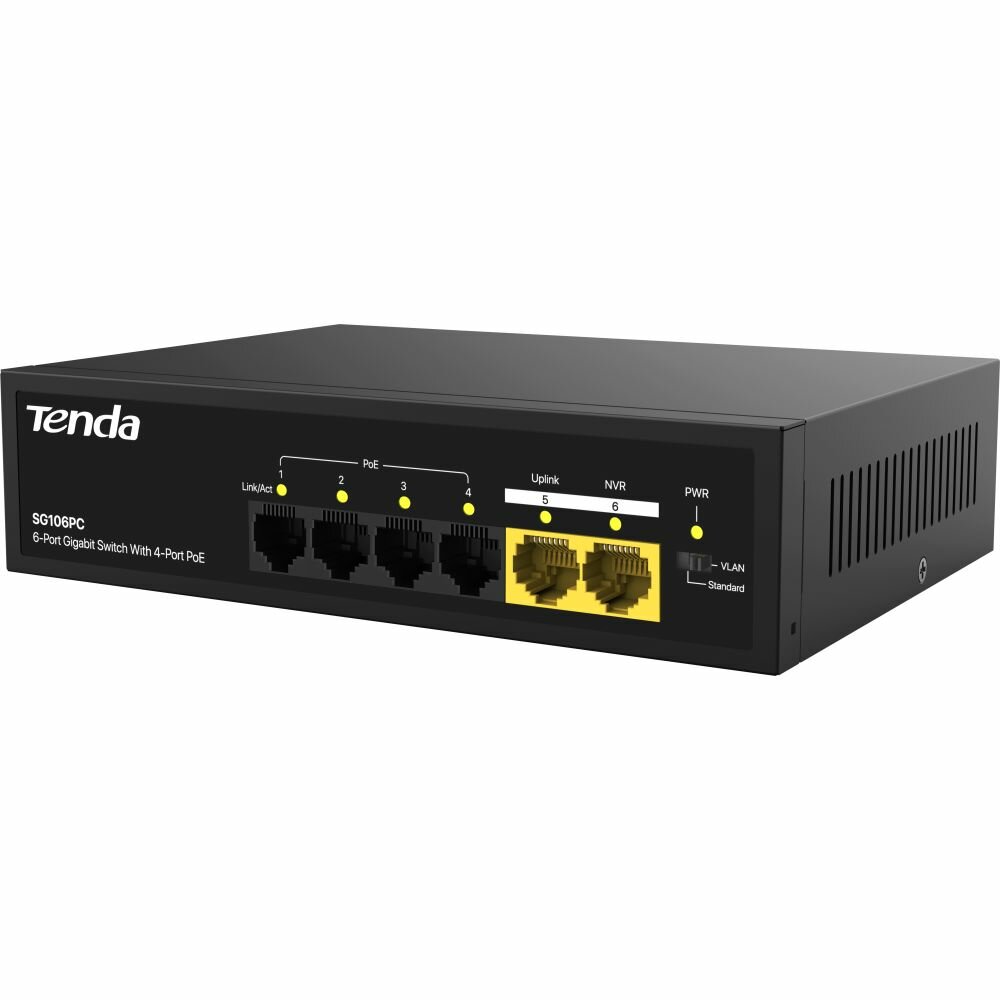 Коммутатор Tenda SG106PC
