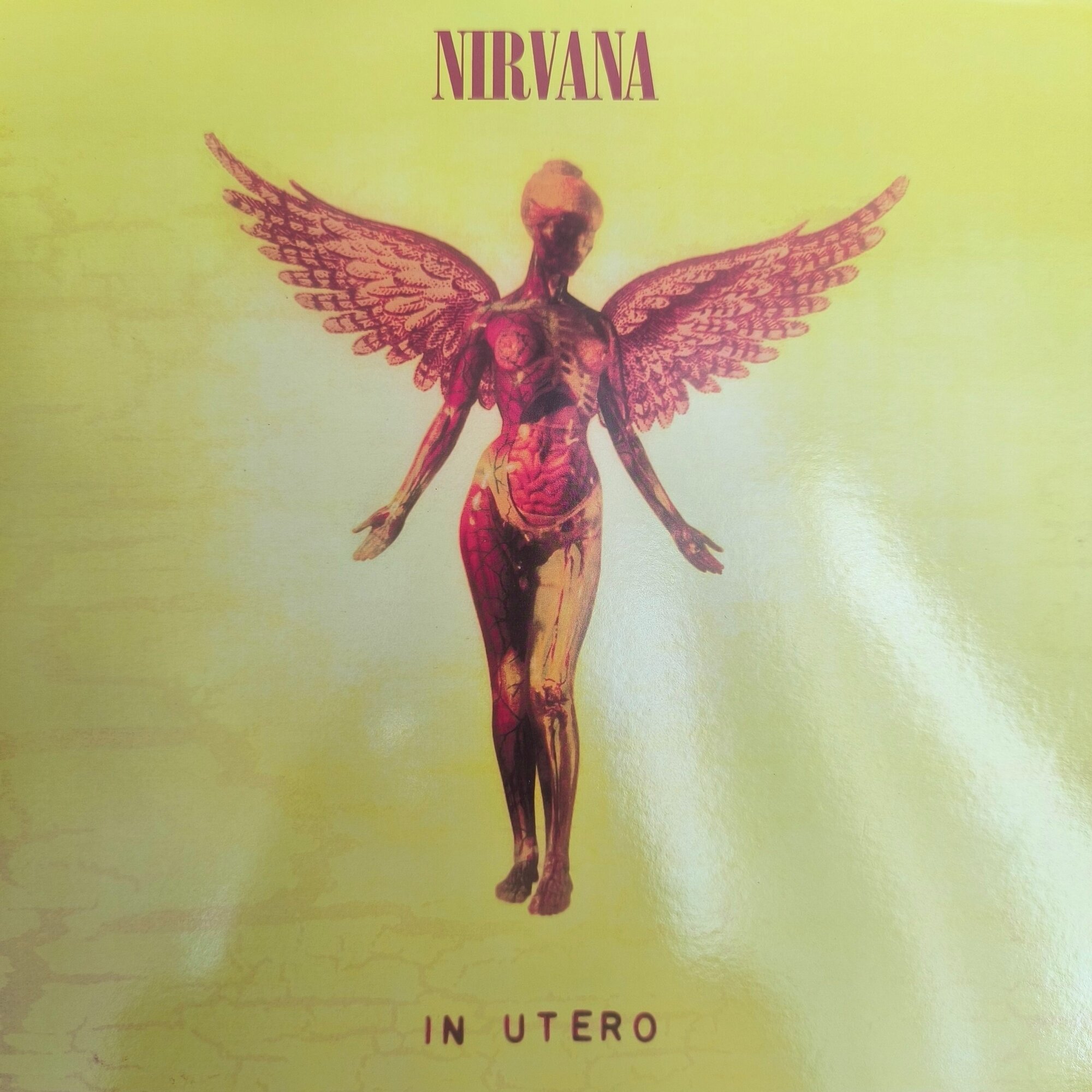 Виниловая пластинка Nirvana - In Utero I(Европа) LP BOOTLEG YELLOW