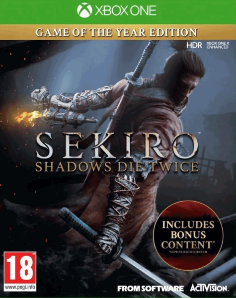 Видеоигра Microsoft Sekiro: Shadows Die Twice Для Xbox One, оригинал