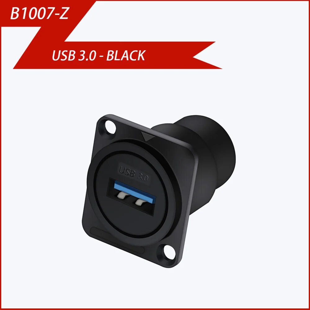 USB 2.0/3.0, CAT6, Type C и HDMI-совместимый разъем R B1007-Z USB 3.0 Black