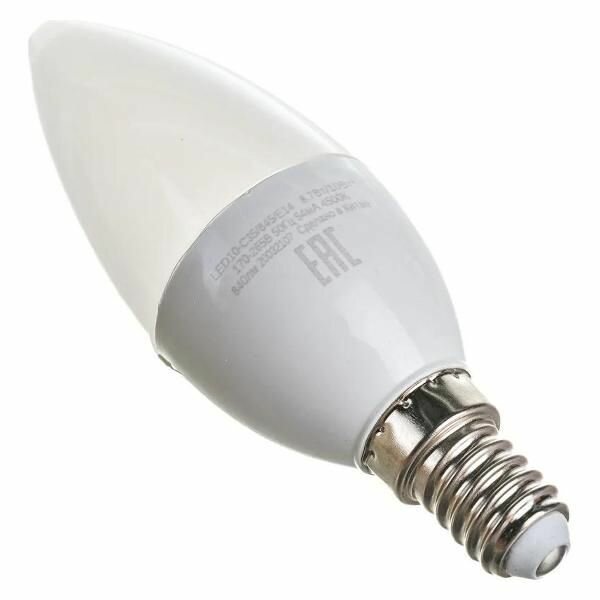 Лампа Camelion LED10-C35/845/E14 (10 шт.)
