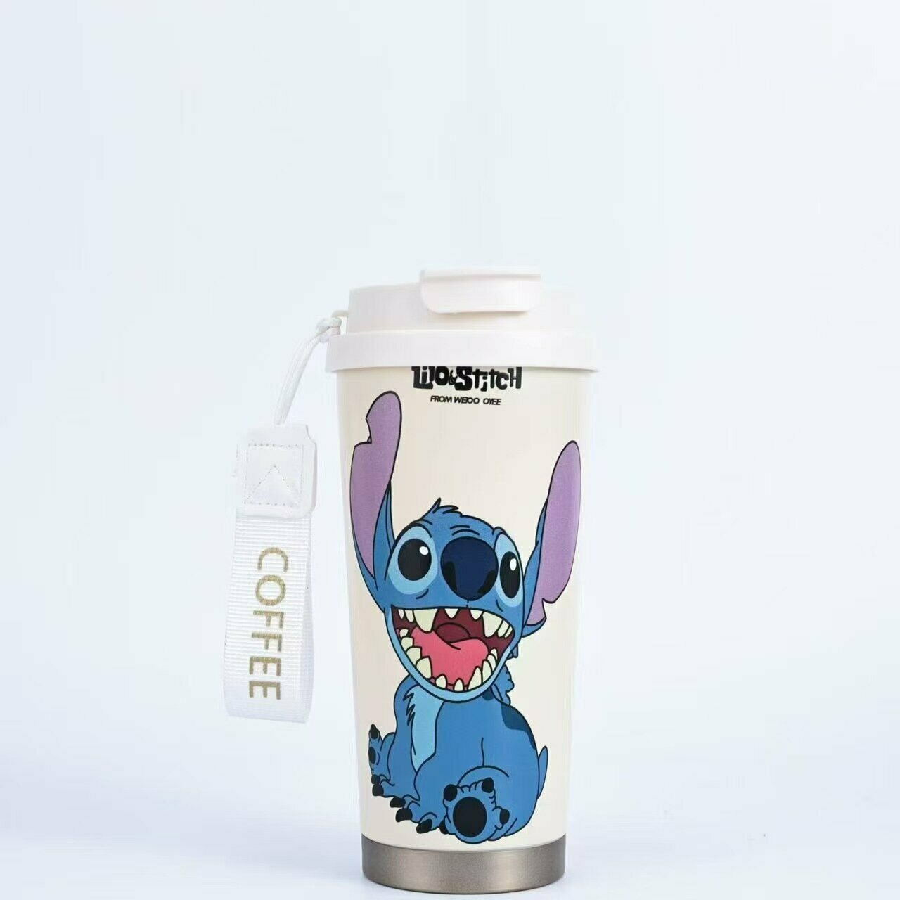 Термокружка Miniso Lilo and Stitch из нержавеющей стали, 500 мл