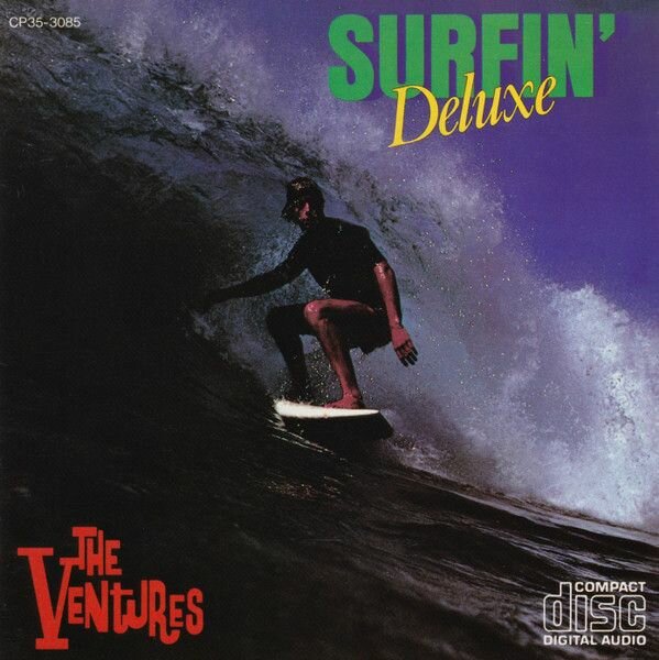 The Ventures. Surfin' Deluxe (Compilation, Japan, Liberty, CP35-3085, 1984, импортн. компакт-диск) CD