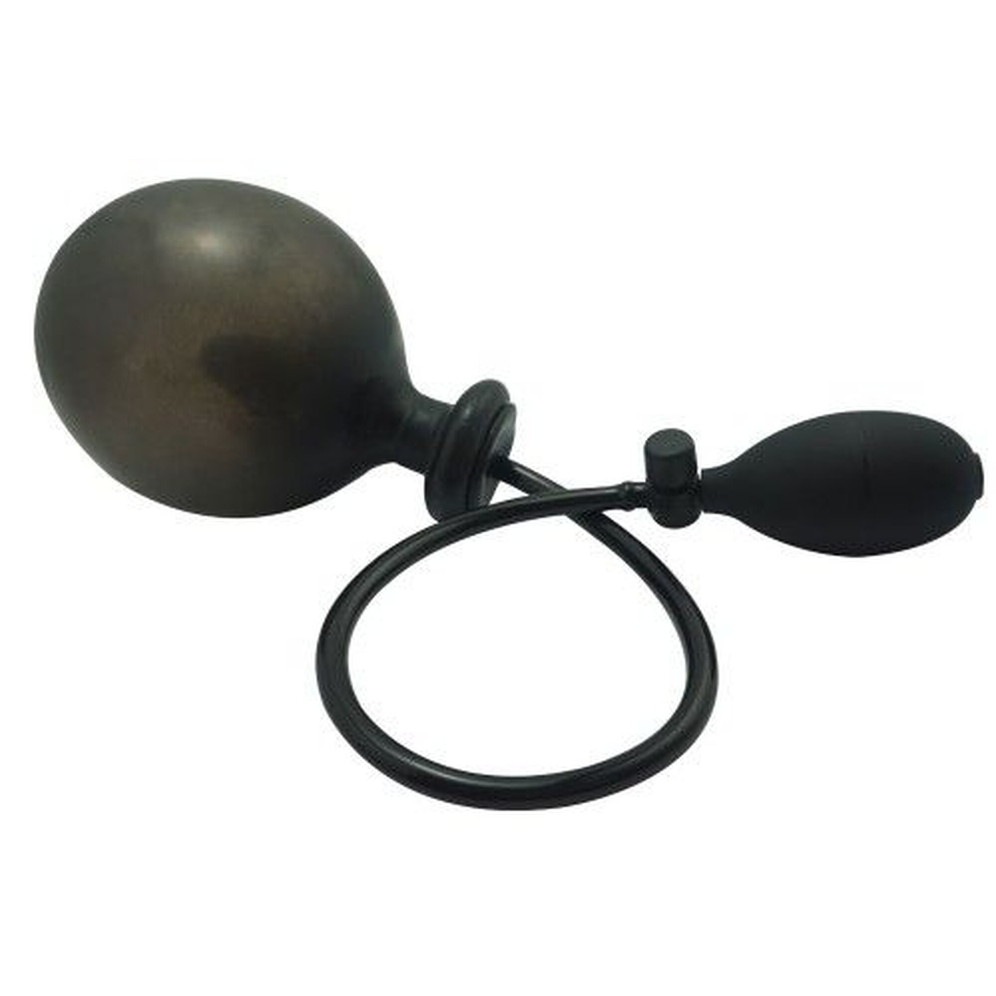 Анальная пробка Dжага Dжага Pump Up Plug, расширяющаяся, ПВХ, 12см
