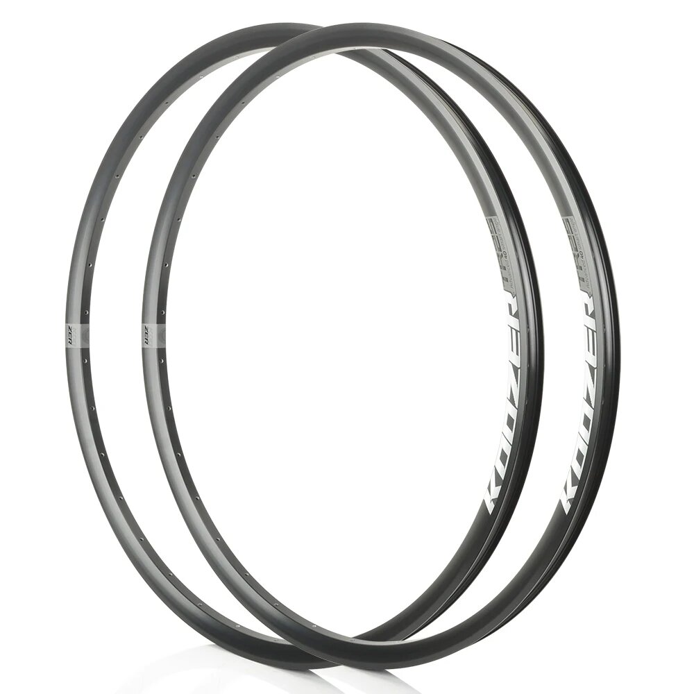 2 шт. обода Koozer TR25 MTB черные 26/27.5/29 дюймов Серый, White 29in 32H 2pcs
