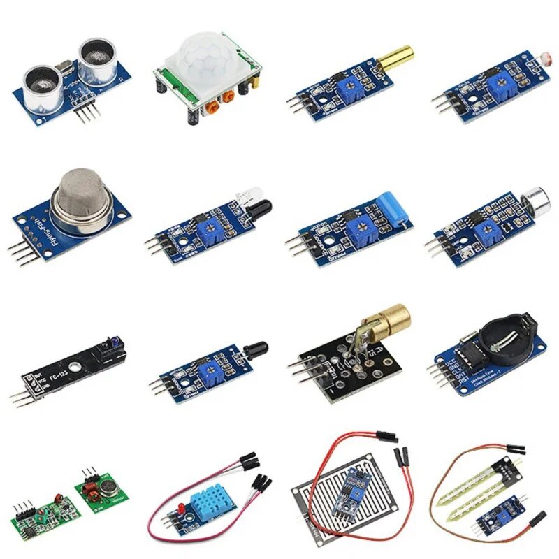 Набор датчиков Raspberry Pi 16 в 1 16Sensor Kit With st — фото 1