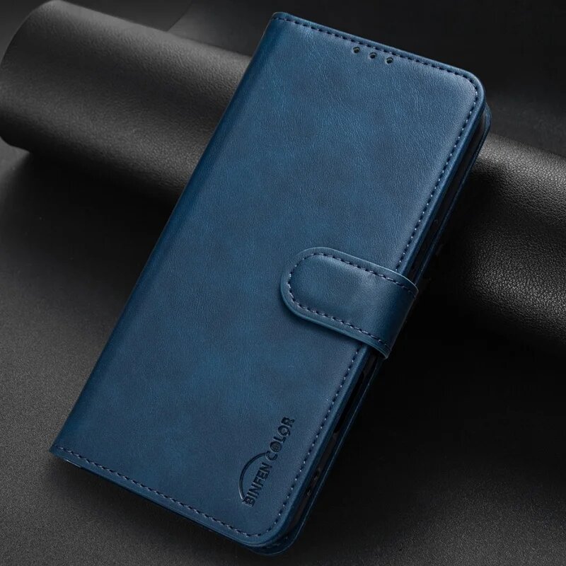 Чехол-книжка для POCO X8 Pro, синий