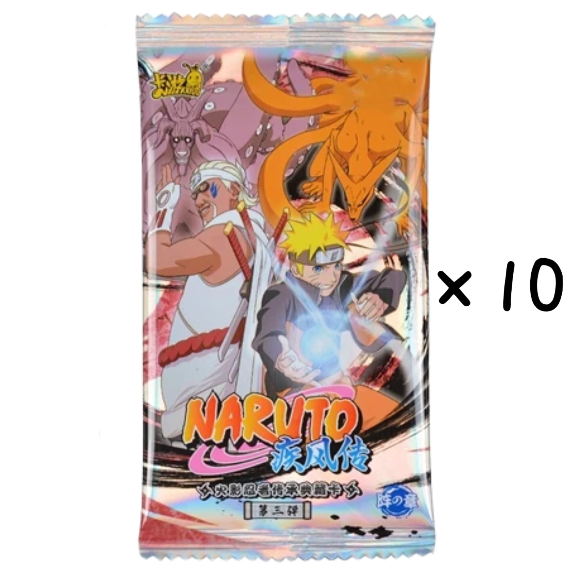 Коллекционные карточки KAYOU «Наруто Узумаки Саске: Ниндзя» 10Bag(50Pcs Cards)2