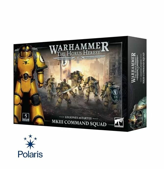 Warhammer The Horus Heresy Legiones Astartes MKIII Command Squad, командный отряд легиона