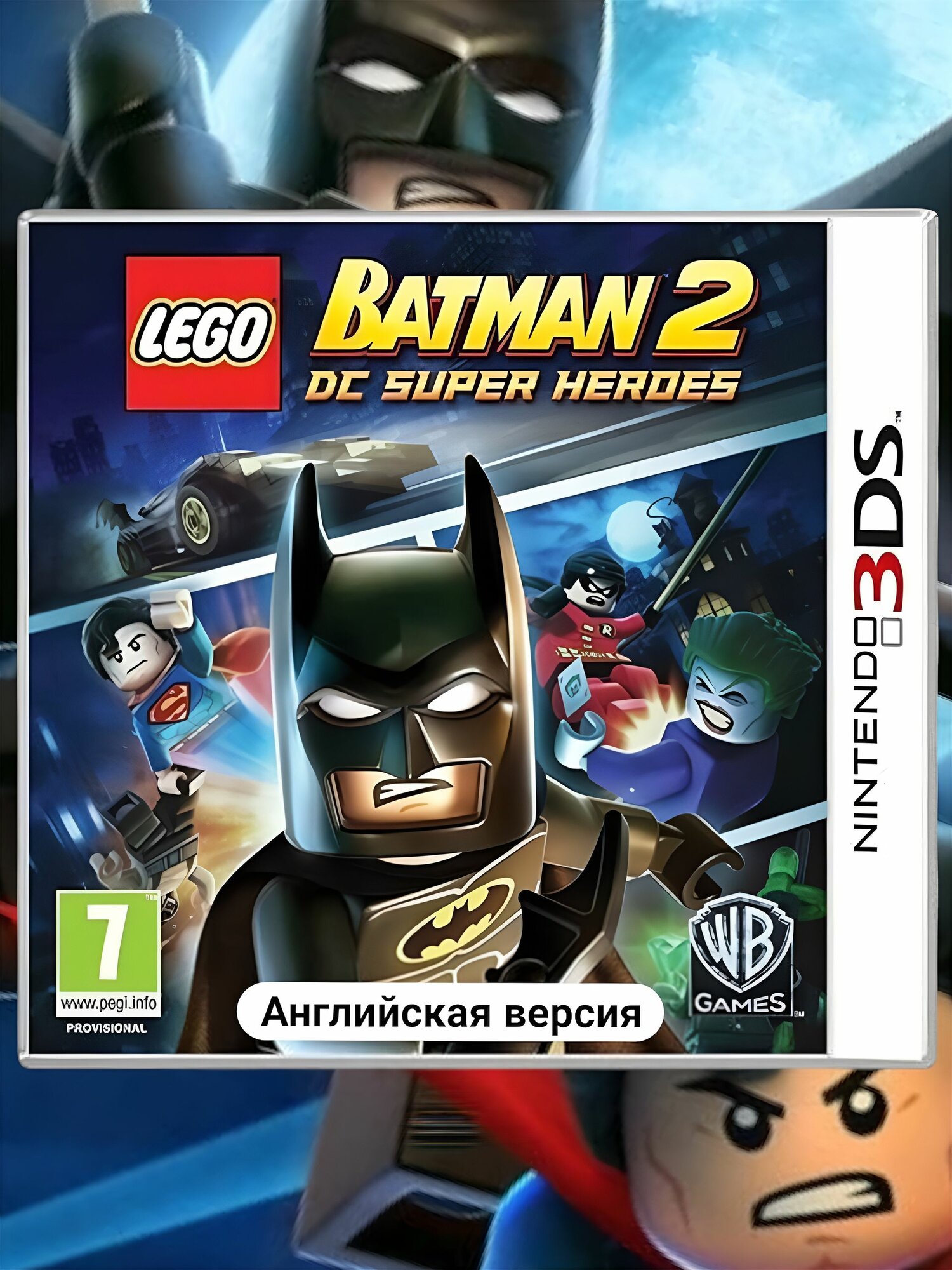 Игра LEGO Batman 2 DC Super Heroes (Nintendo 3DS, Английская версия)