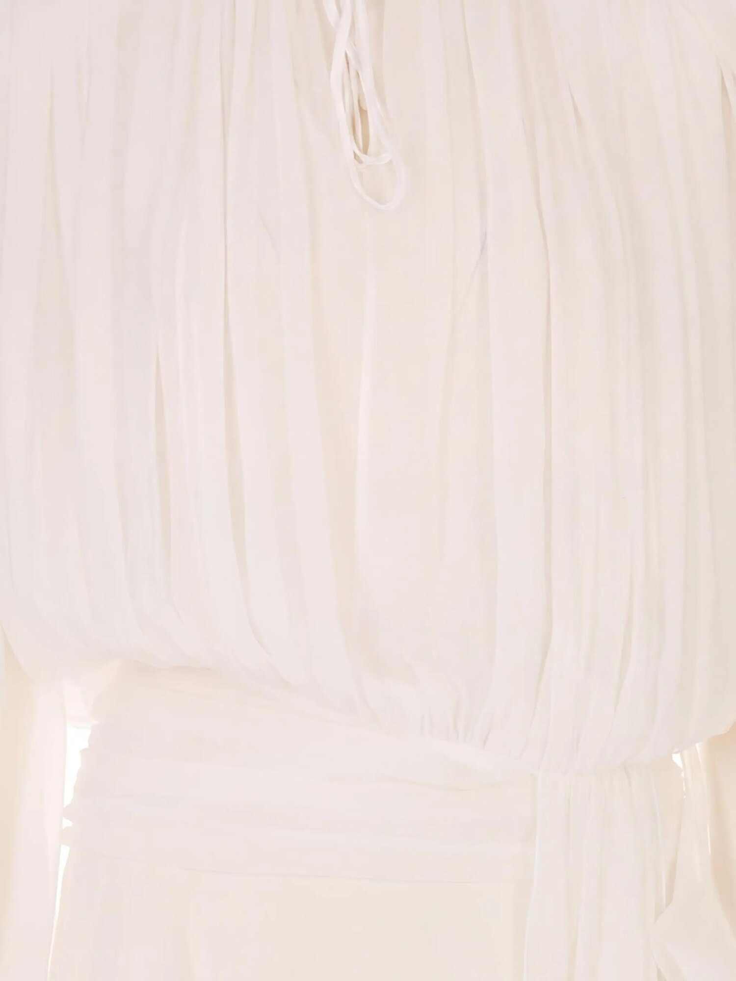 Платье GIUSEPPE DI MORABITO Draped-detail mini dress, размер 40-42, бежевый/белый — фото 1