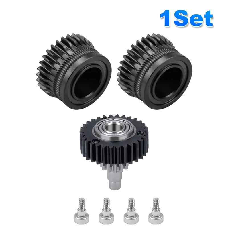 Шестерни для экструдера Creality K1C K1 Max EARTH'S SURFACE Kit 3