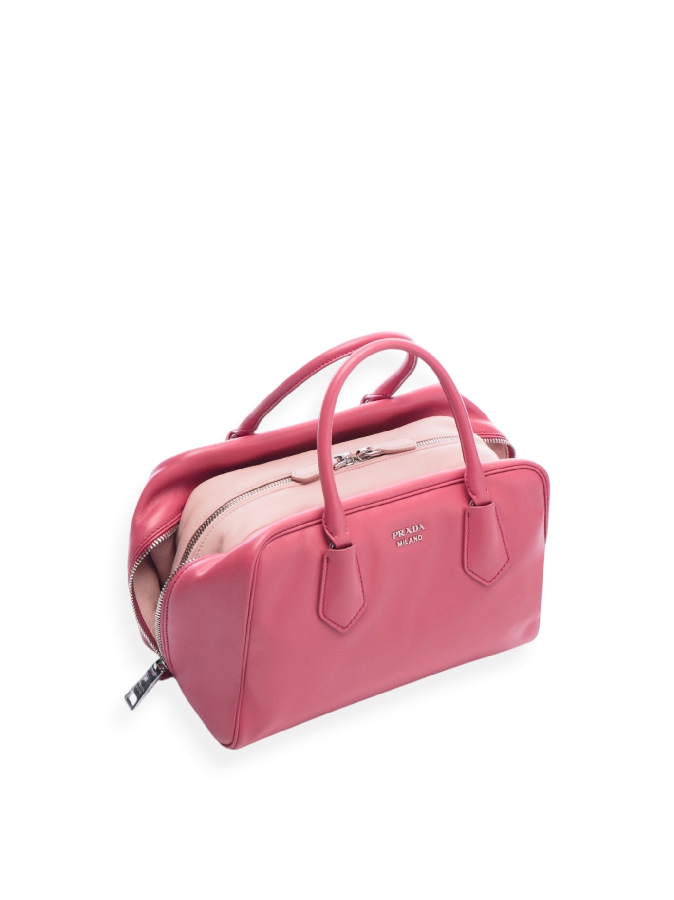 Сумка тоут Prada Inside Small, розовый — фото 1