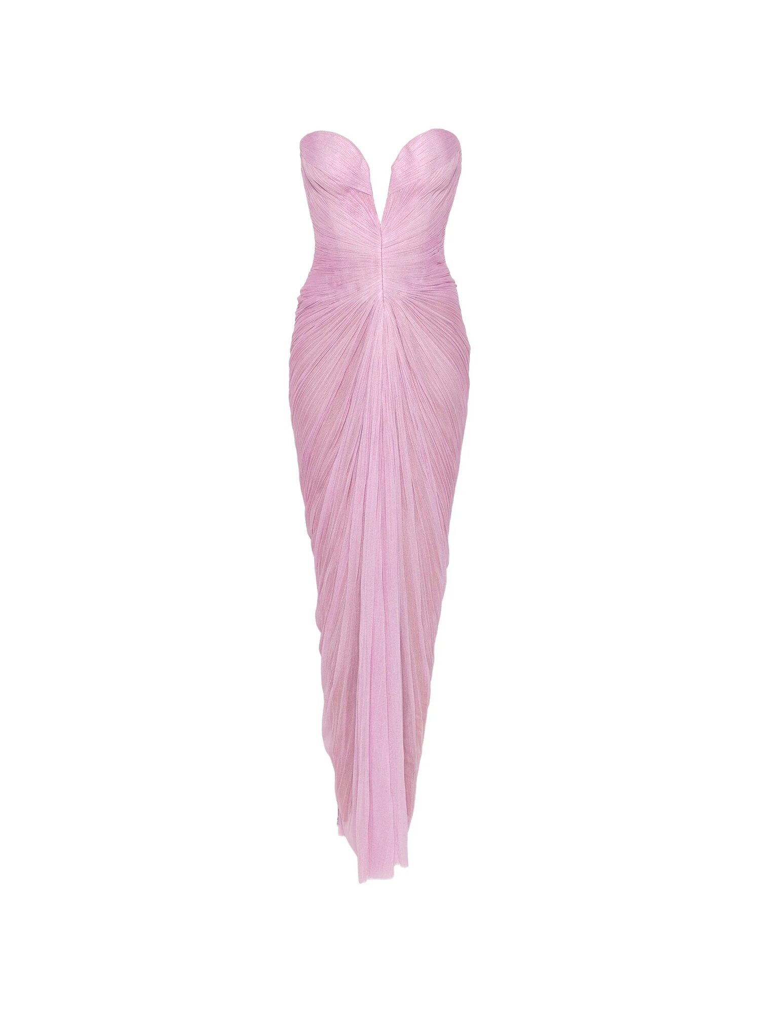 Платье Alessandra pleated corset-style maxi dress