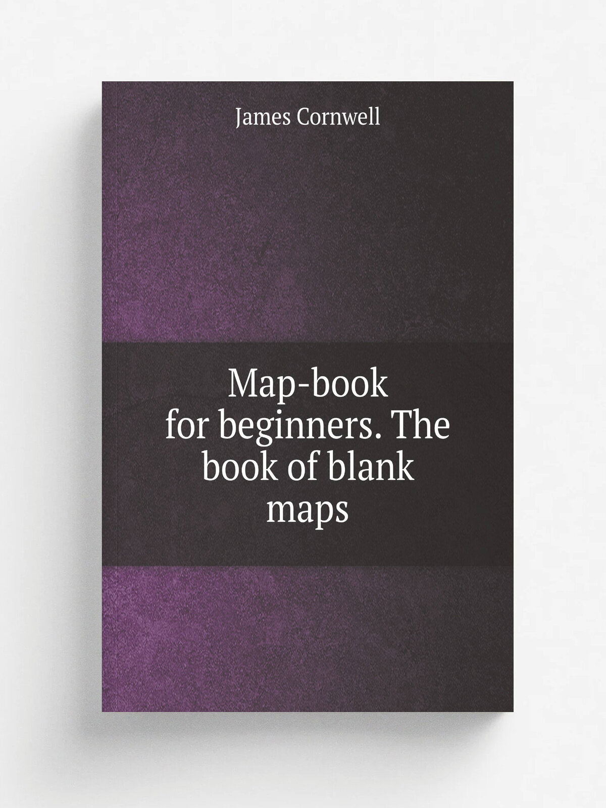 Map-book for beginners. The book of blank maps