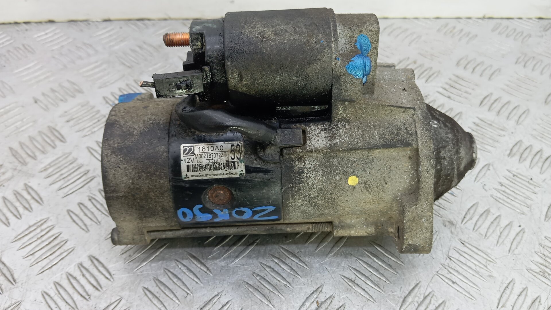 Стартер дизельный MITSUBISHI L200 K4T, Номер 221810A053