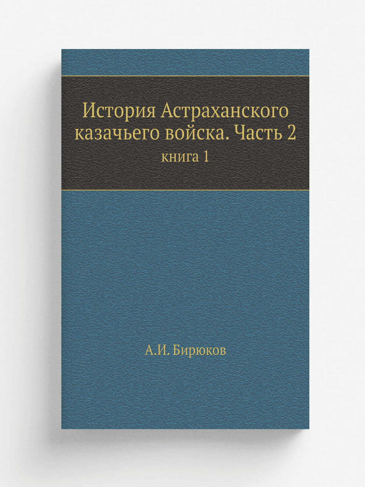 История Астраханского казачьего войска. Часть 2. книга 1