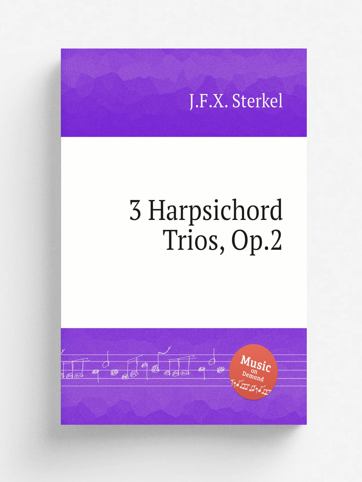 3 Harpsichord Trios, Op.2 | J.F.X. Sterkel | Репринт
