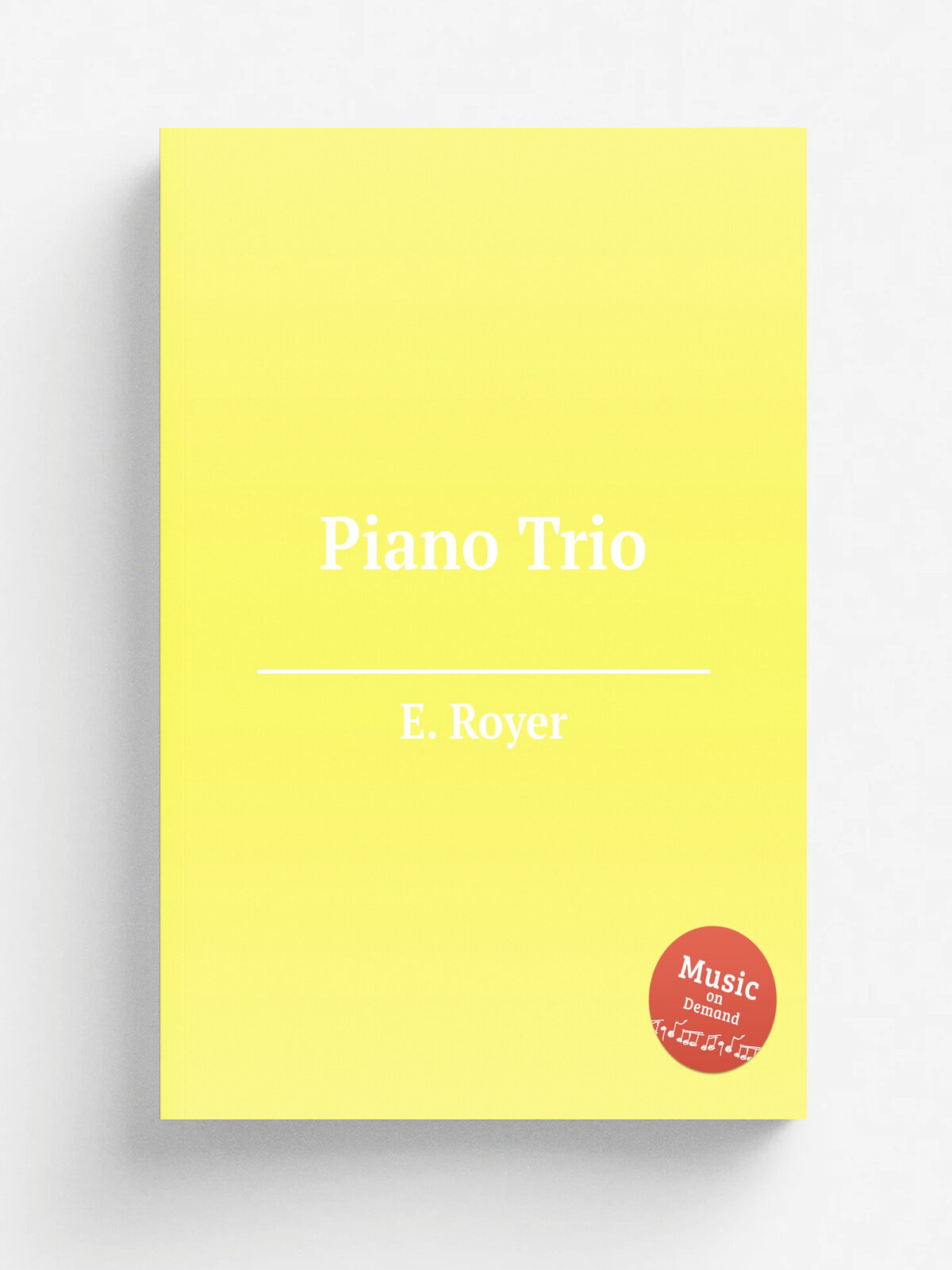 Piano Trio | Е. Royer | Репринт