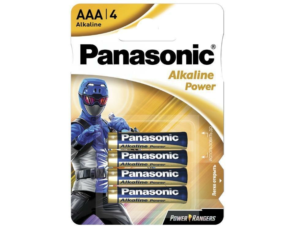 Батарея Panasonic Power Rangers Alkaline Power