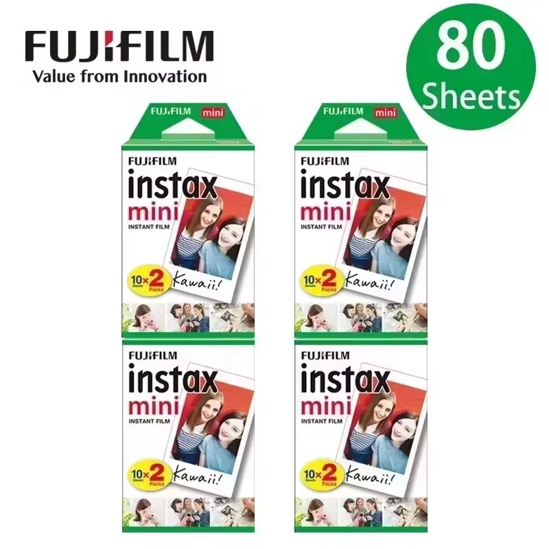 Фотопленка Fujifilm INSTAX Mini белая 10-200 листов