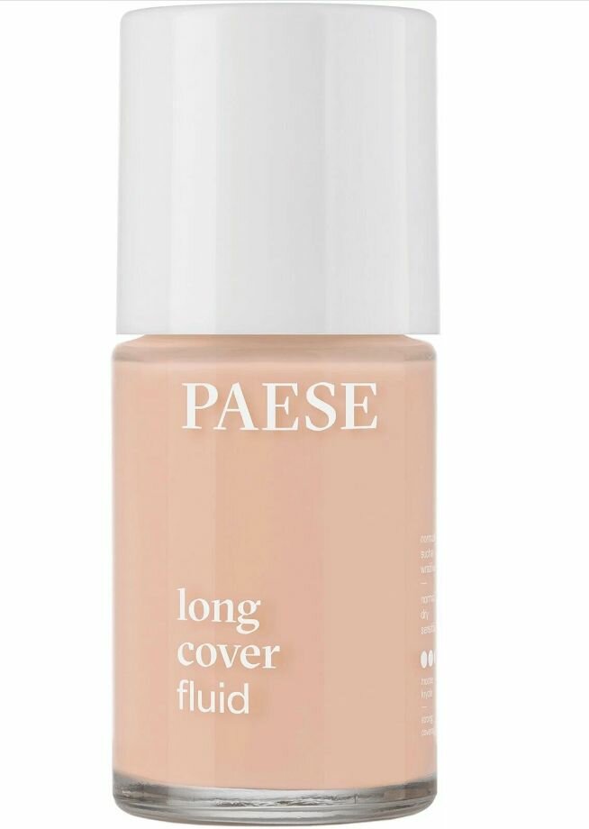 Тональный крем LONG COVER FLUID PAESE 1,5, 30 мл, PAESE