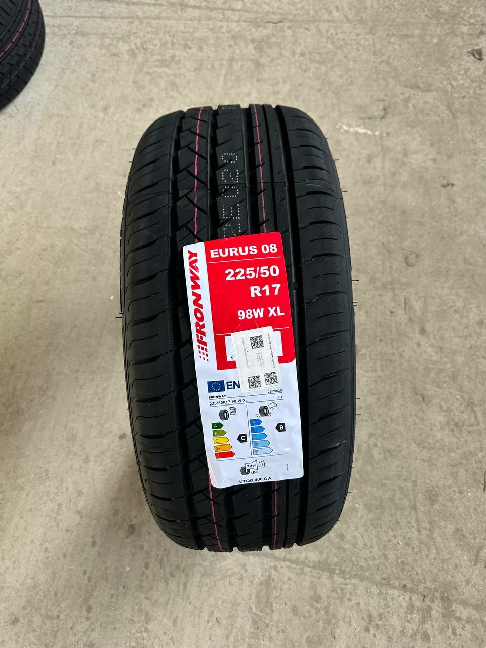 225/50R17 98 W XL FRONWAY EURUS 08, Автошина Летняя