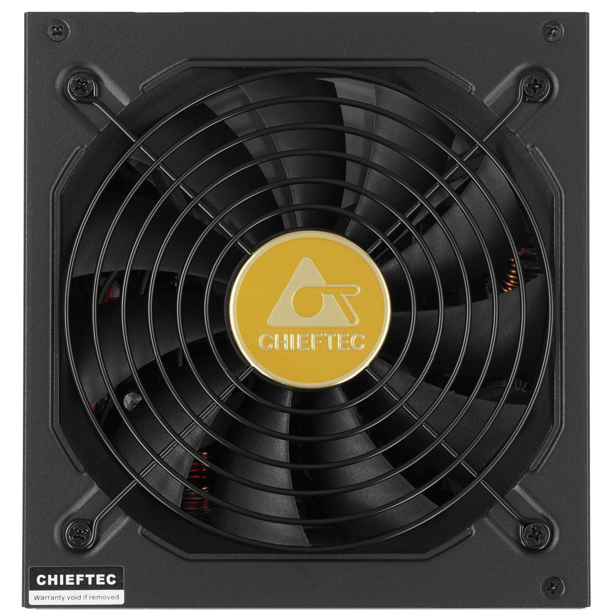 Блок питания Chieftec BDF-650C, 650 Вт, 140 мм, 80 PLUS Bronze, ATX, 6хSATA, 3хMolex, черный — фото 1