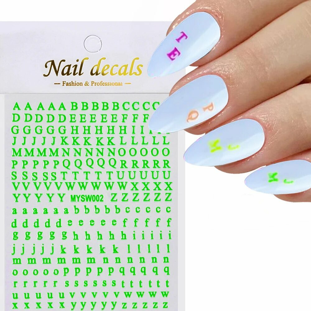 MAFANAILS Готические наклейки для ногтей NKZ175-12