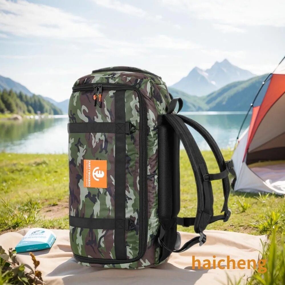 Чехол для JBL Partybox Stage 320: водонепроницаемый, с прозрачным окном и регулируемыми ремнями