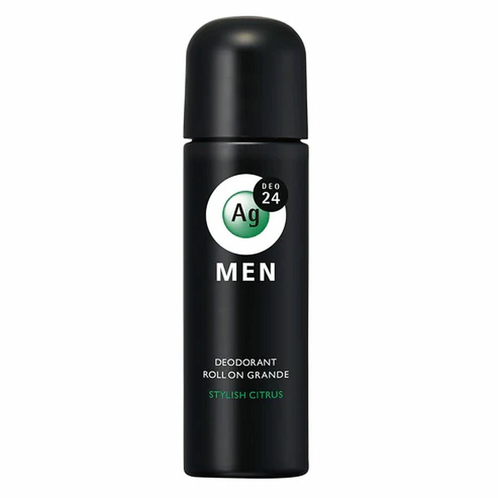 SHISEIDO Дезодорант-антиперспирант Ag Deo 24 MEN шариковый мужской с ионами серебра, цитрусовый аромат 120 мл.