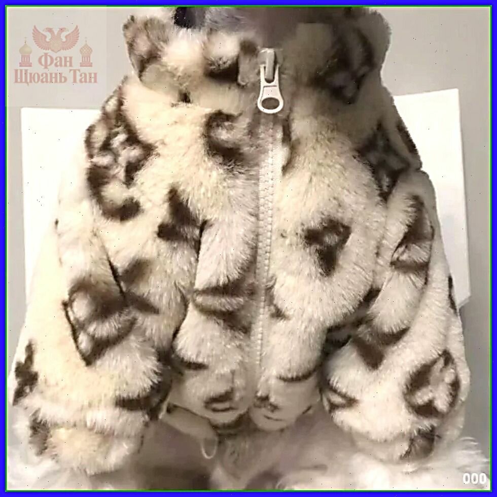XL , Леопардовая шуба для собак, модная и теплая зимняя для крупных собак