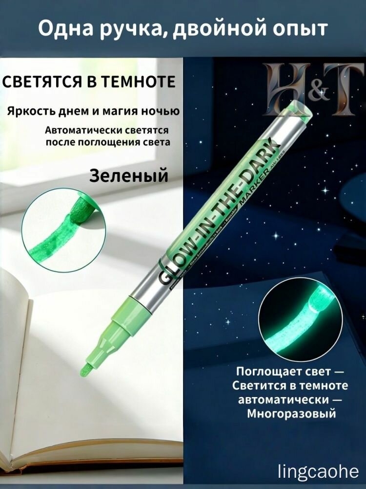 Набор маркеров Акварельный, толщина: 2 мм, 1 шт. для каллиграфии