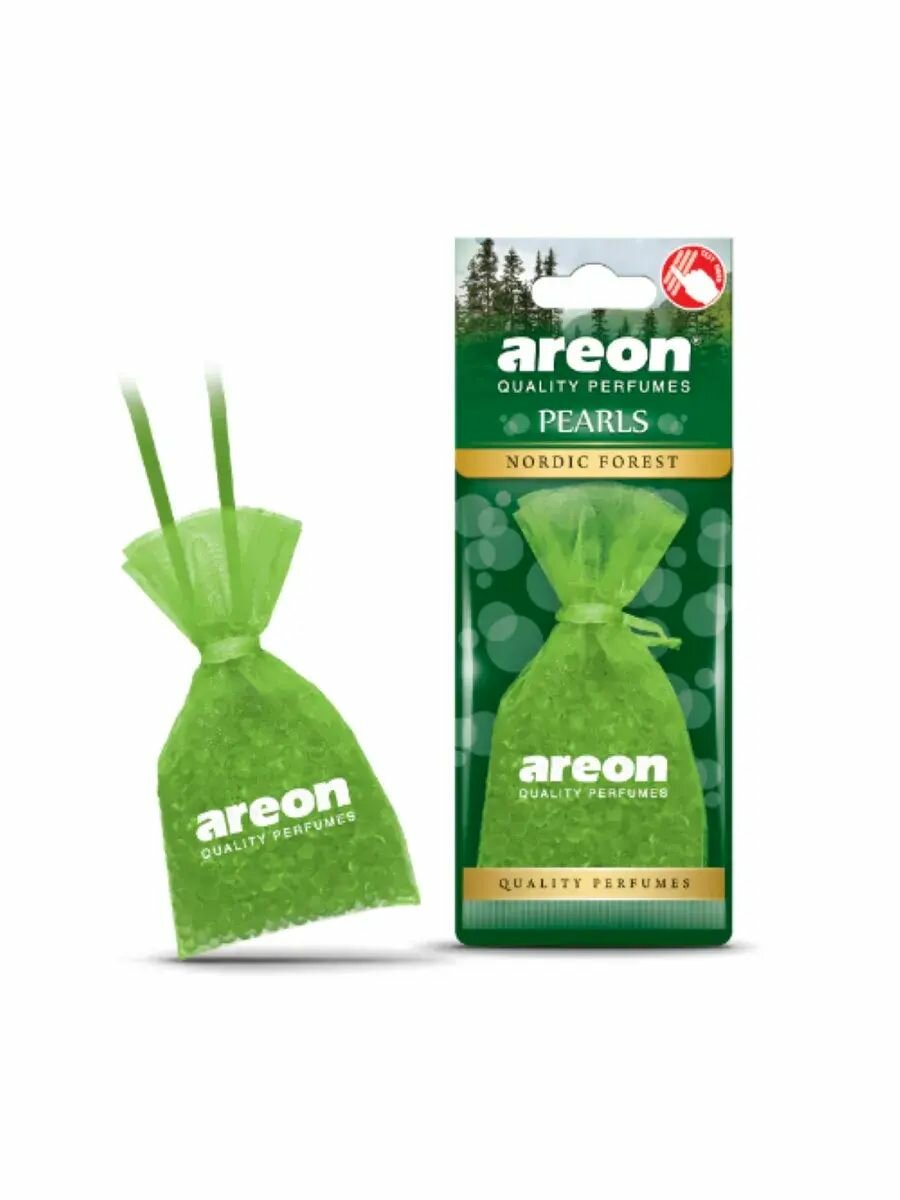 Ароматизатор для автомобиля подвесной "AREON" Северный лес, 1 шт.