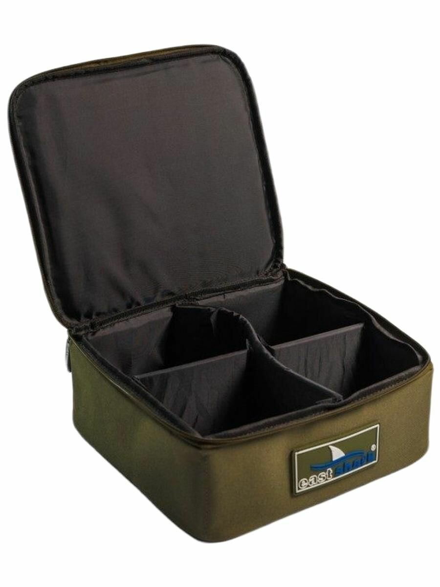 Сумка для 4 рыболовных катушек EastShark R18-302612 хаки, 30х26х12 см